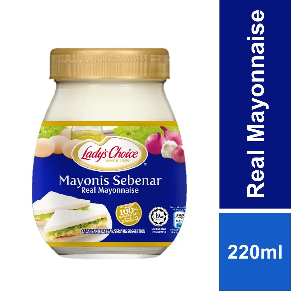Lady's Choice Real Mayonnaise 205ml | Shopee Malaysia