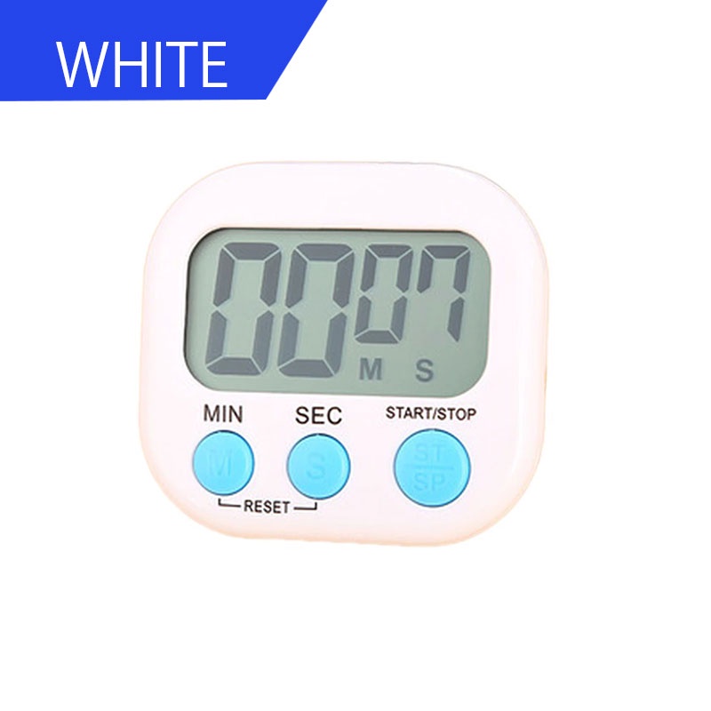 𝗖𝗢𝗨𝗡𝗧 𝗨𝗣 ⬆ 𝗗𝗢𝗪𝗡 ⬇ 》Magnetic LCD Digital Kitchen Cooking Timer Alarm ...