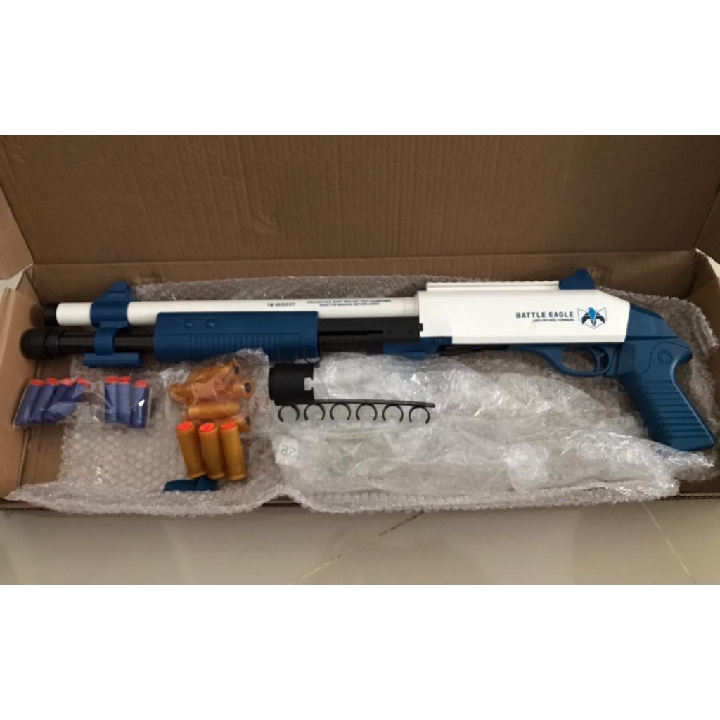 Rifle gun series Luochen XM1014 soft bullet children s hand-pulled ...