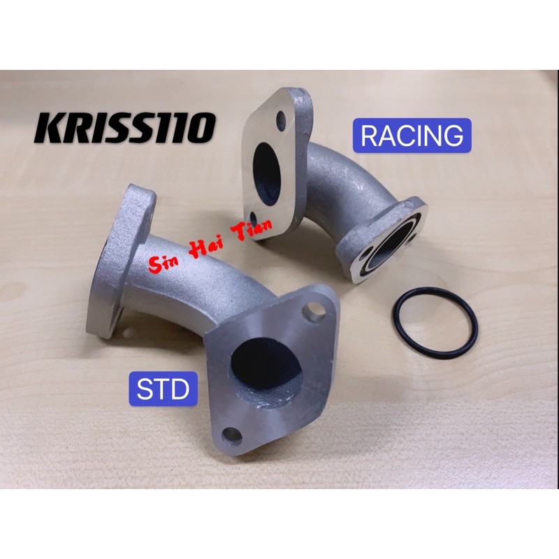 KRISS KRISS110 CARBURETOR JOINT INTAKE PIPE STD RACING | Shopee Malaysia