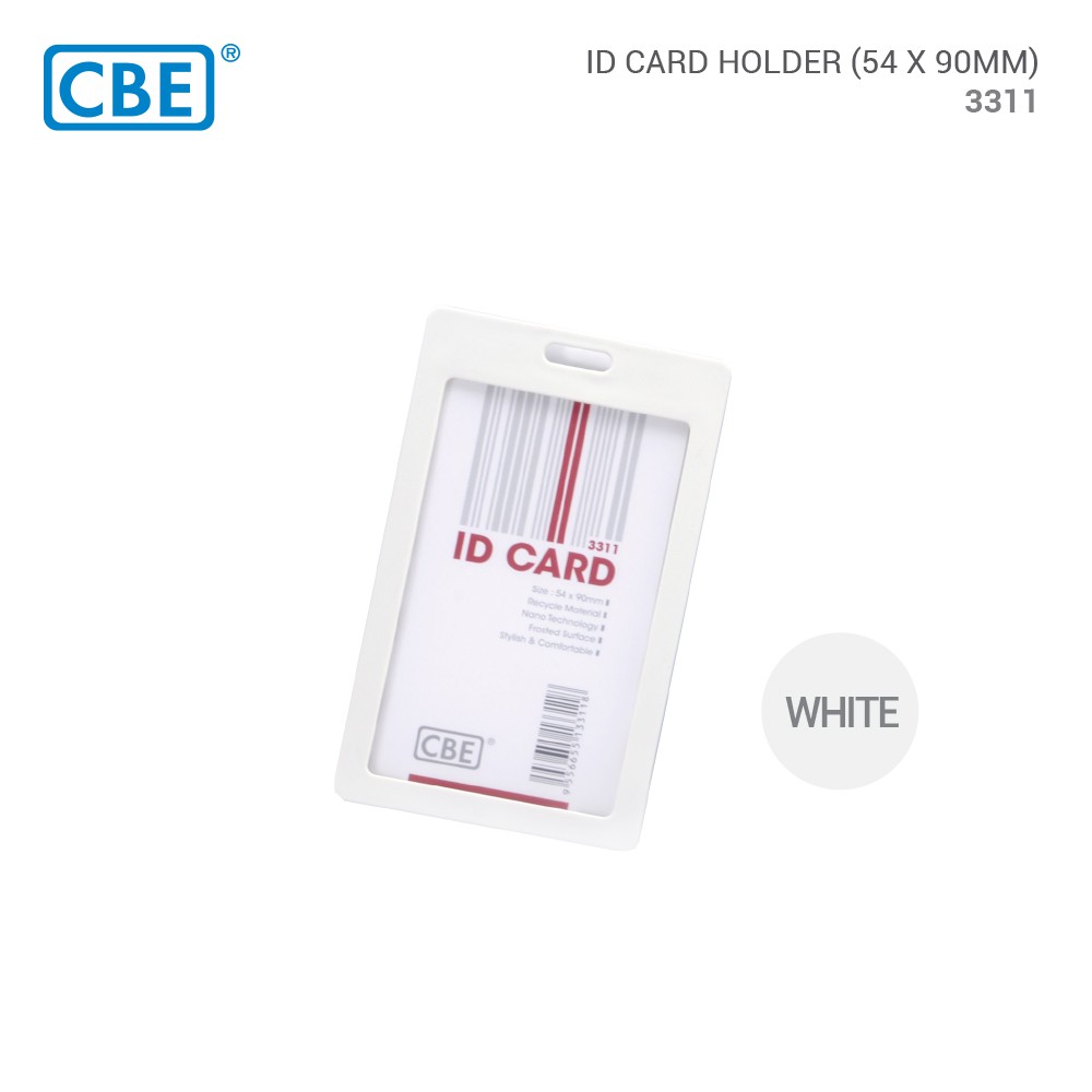 CBE 3311 ID Card Holder | Name Tag | 54 x 90MM | Shopee Malaysia