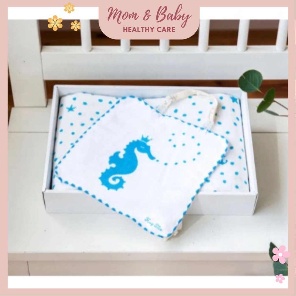 Orunet Imabari Towel HW0818 cute fish pattern for baby soft, airy ...