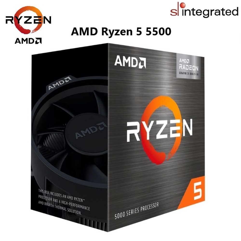 AMD Ryzen 5 5500 CPU Processors [6 Core 12 Threads] | Shopee Malaysia