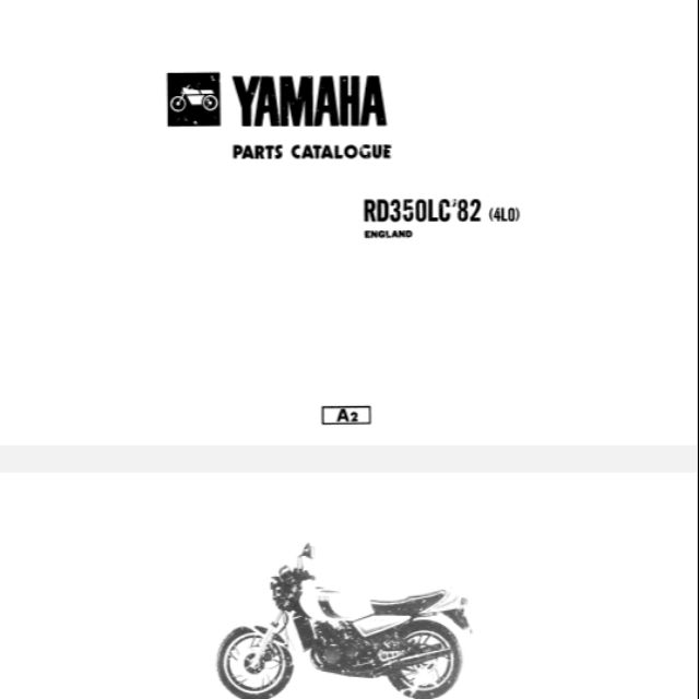 YAMAHA RD 350 LC PARTS PDF | Shopee Malaysia