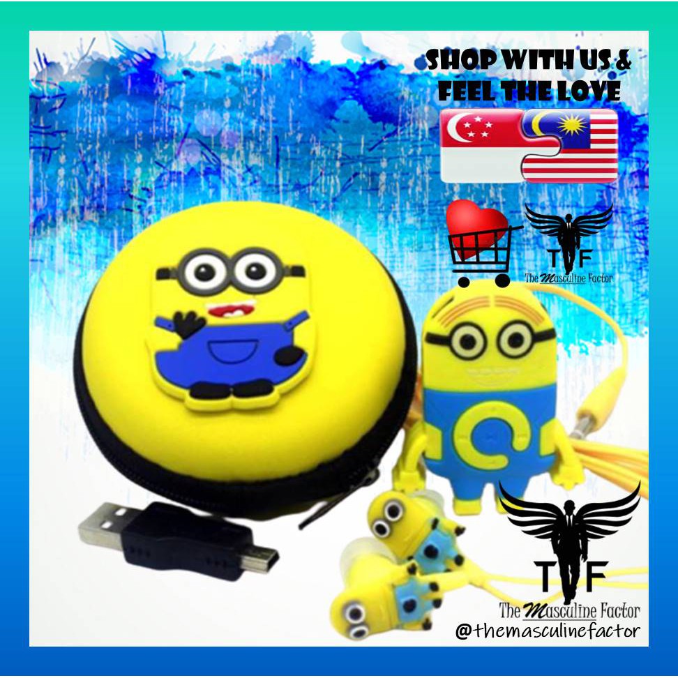 🔥READY STOCK🔥 MP3 Player Combo Audit Set Hello Kitty Minions | Shopee ...