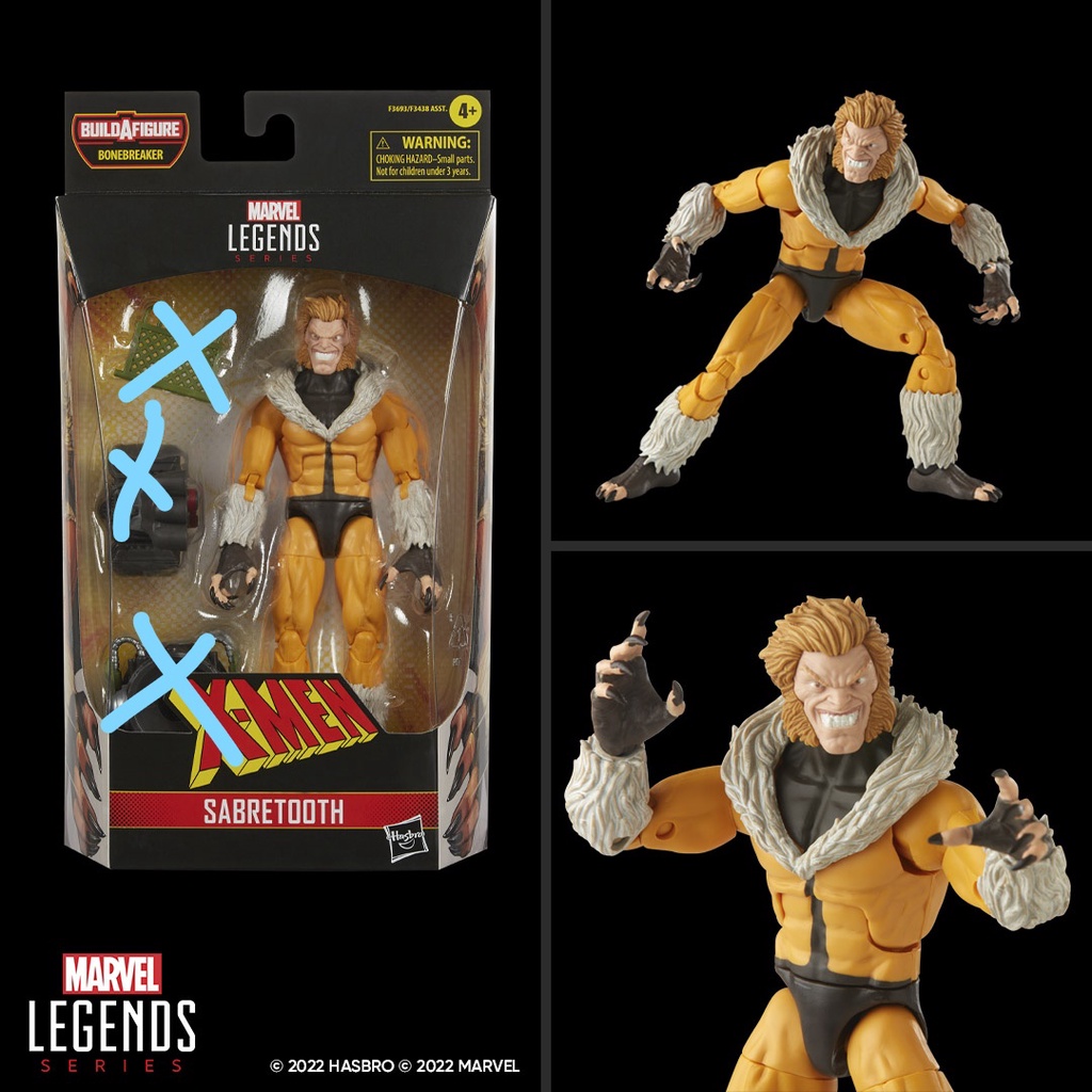 Hasbro Marvel Legends Sabretooth | Shopee Malaysia