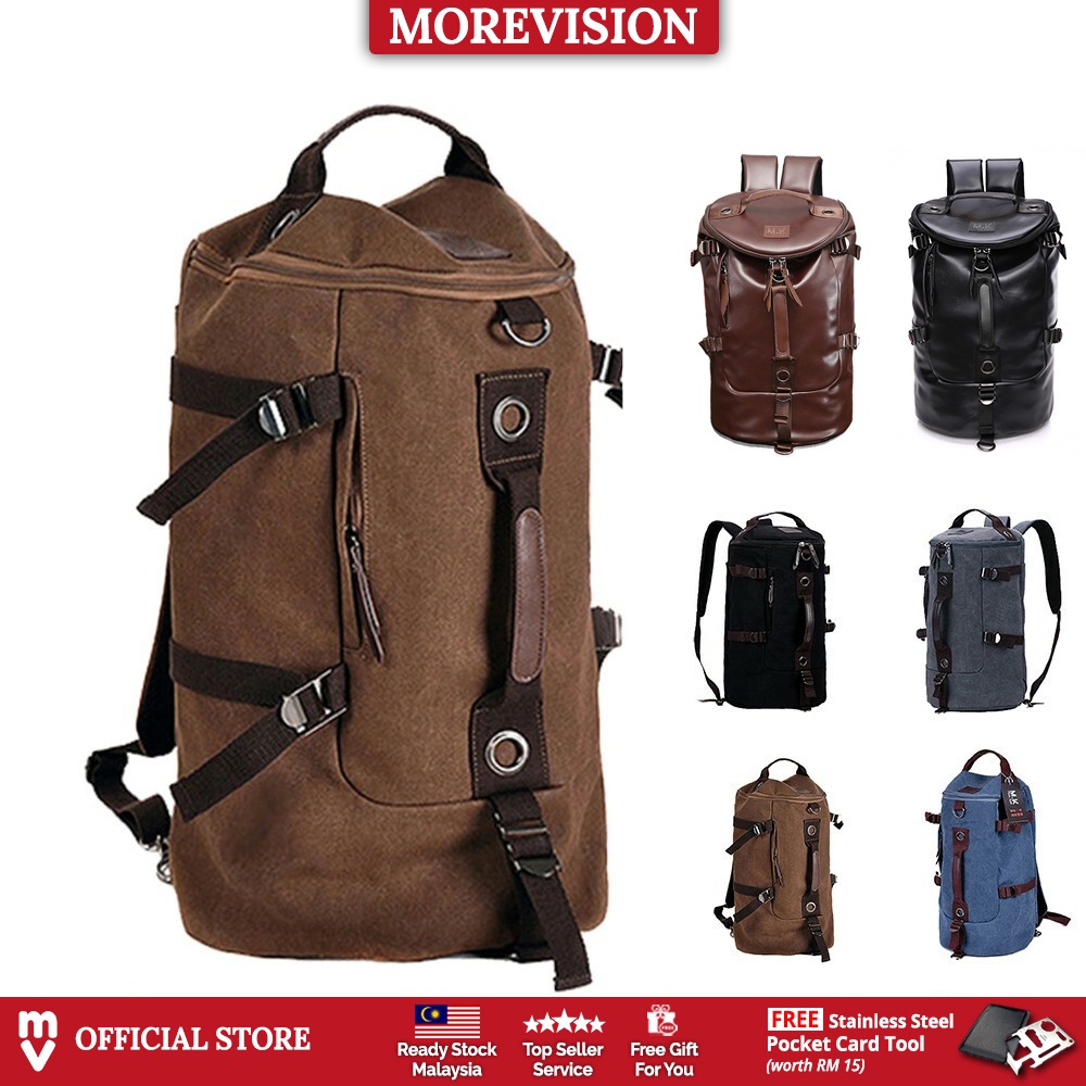 [Ready Stock] MV Bag Backpack Shoulder Camping Travel Hiking School Bag ...