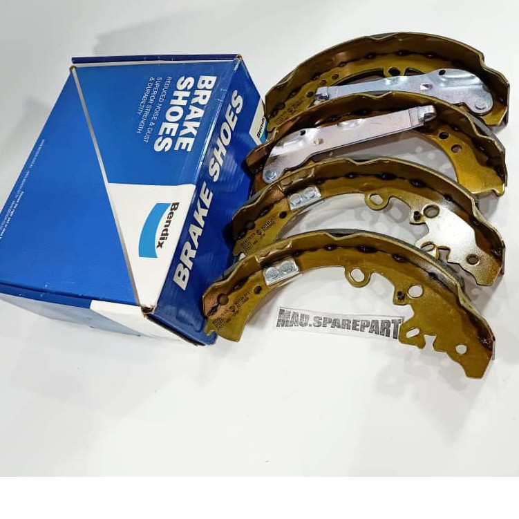 Bendix Brake Shoe Rear for DS2837 - Toyota Hilux KUN25 Fortuner KUN50 ...