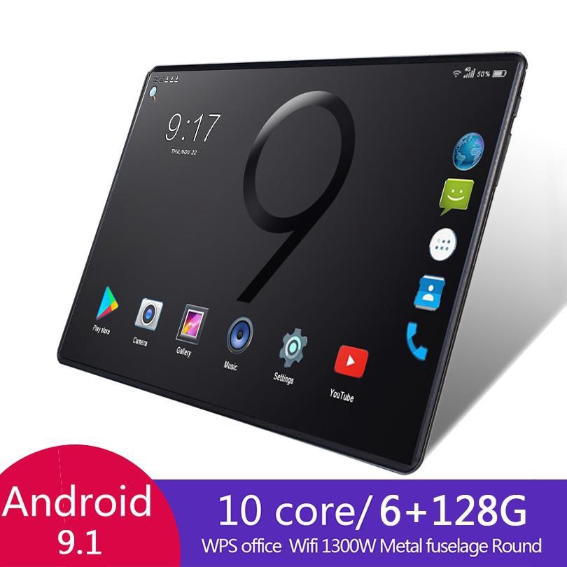 10.1" Tablets Android Tablet 4G LTE 6GB + 128GB 10 Core Dual SIM ...
