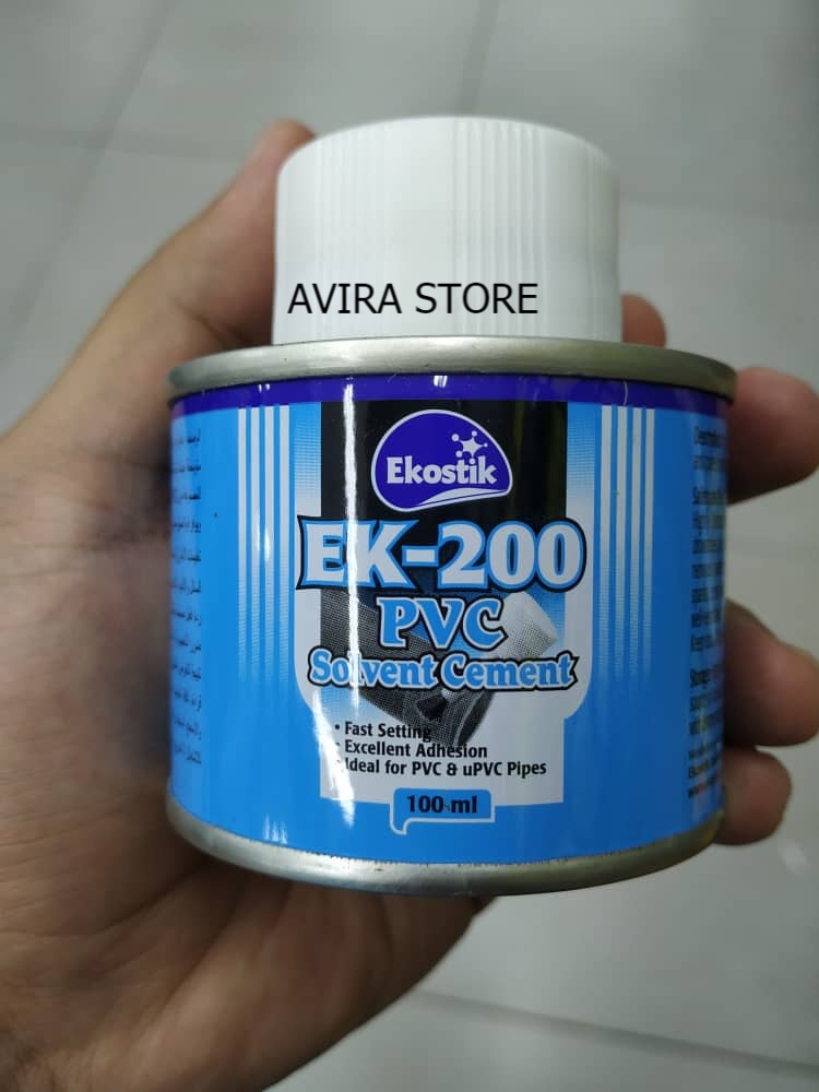 MALAYSIA STOCK-PVC Pipe Solvent Cement / Gam Paip PVC - 100ml | Shopee ...