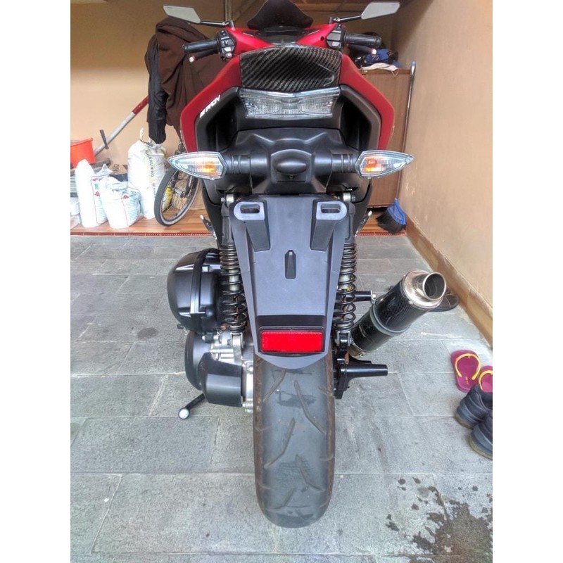 Original Aerox 155 Rear Fender Custom Cut | Shopee Malaysia