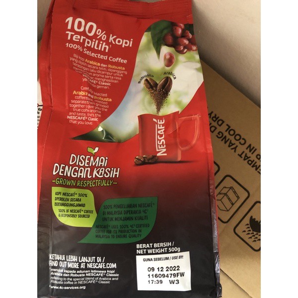 ♀ ☫NESCAFE Classic Refill (300g,500g) EXP DATE 09/12/2022 | Shopee Malaysia