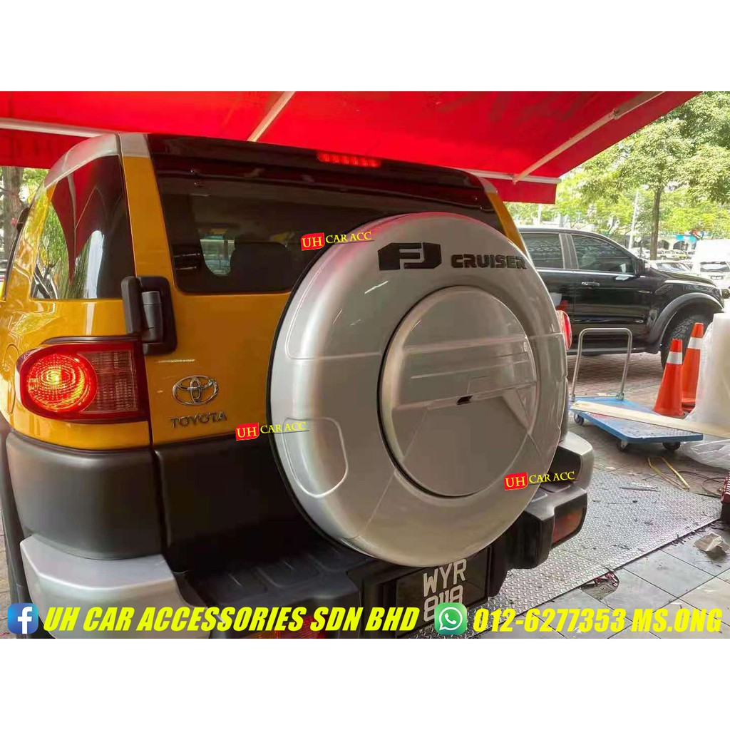 Toyota Fj Cruiser Spare Tyre Tire Tayar Cover [READY STOCK] | Shopee ...
