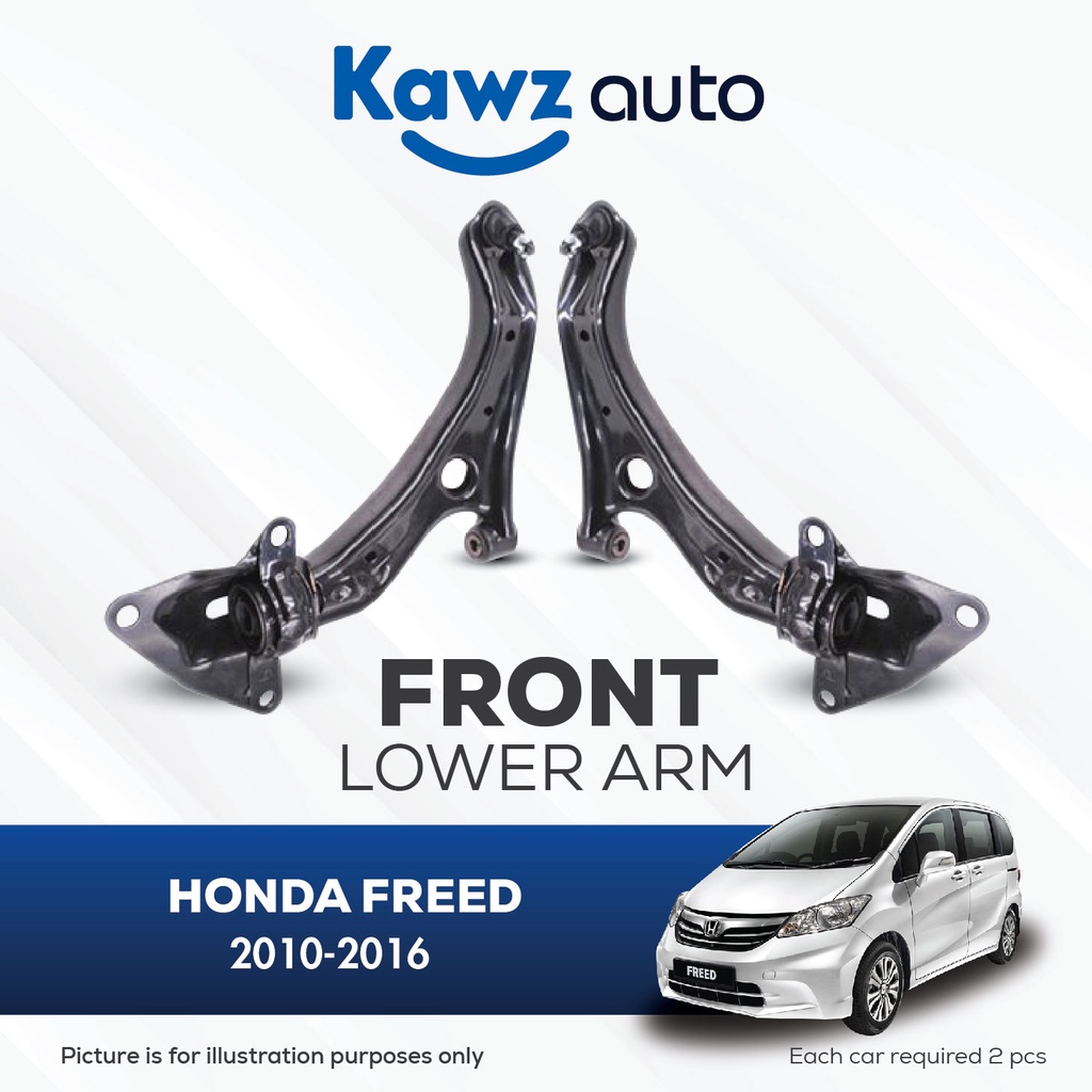KAWZ HONDA FREED (2010-2016) FRONT LOWER ARM - [PAIR] | Shopee Malaysia