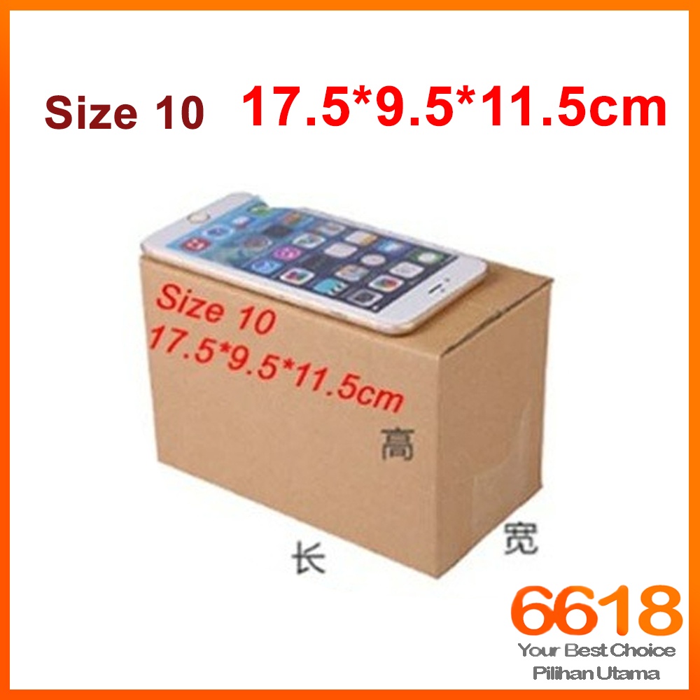 Pembungkusan Kotak [Size 10] Packaging Carton Box Kotak Container ...