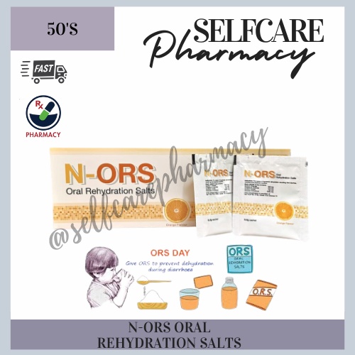 N-ORS ORAL REHYDRATION SALTS (GARAM TENAGA DAN MINERALS) | Shopee Malaysia