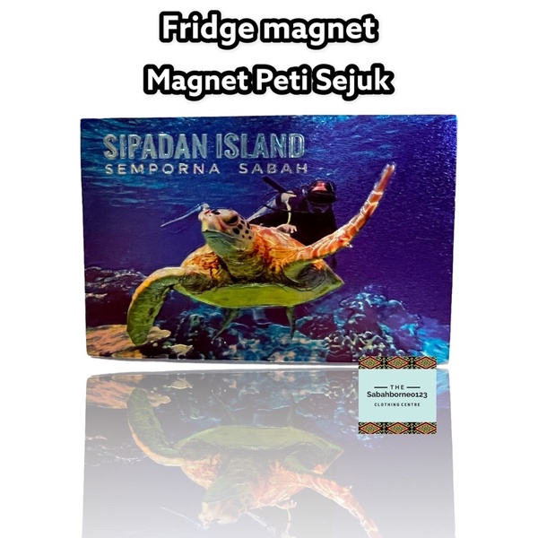 Fridge magnet sabah souvenir sabah borneo magnet peti ais | Shopee Malaysia