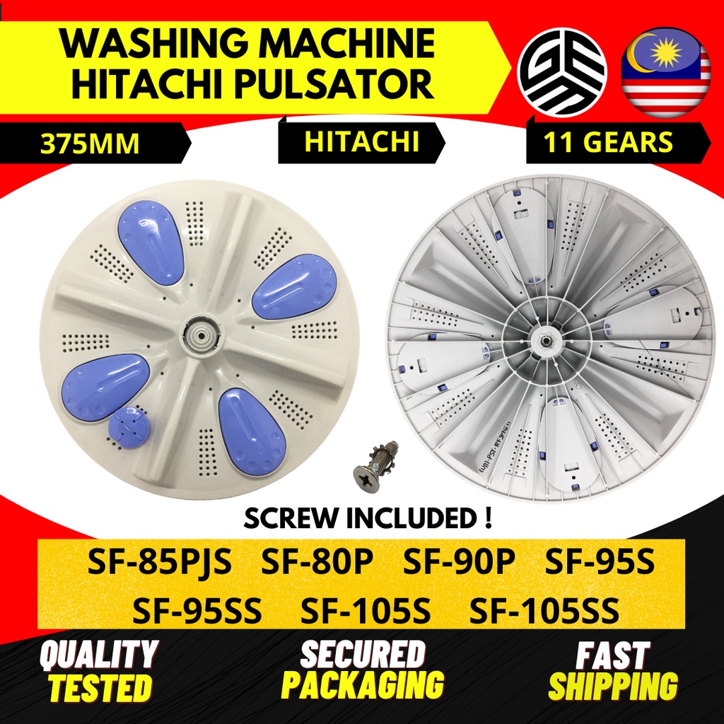 WASHING MACHINE PULSATOR HITACHI SF-85PJS SF-80P SF-90P SF-95S SF-95SS SF-105S SF-105SS | Shopee ...