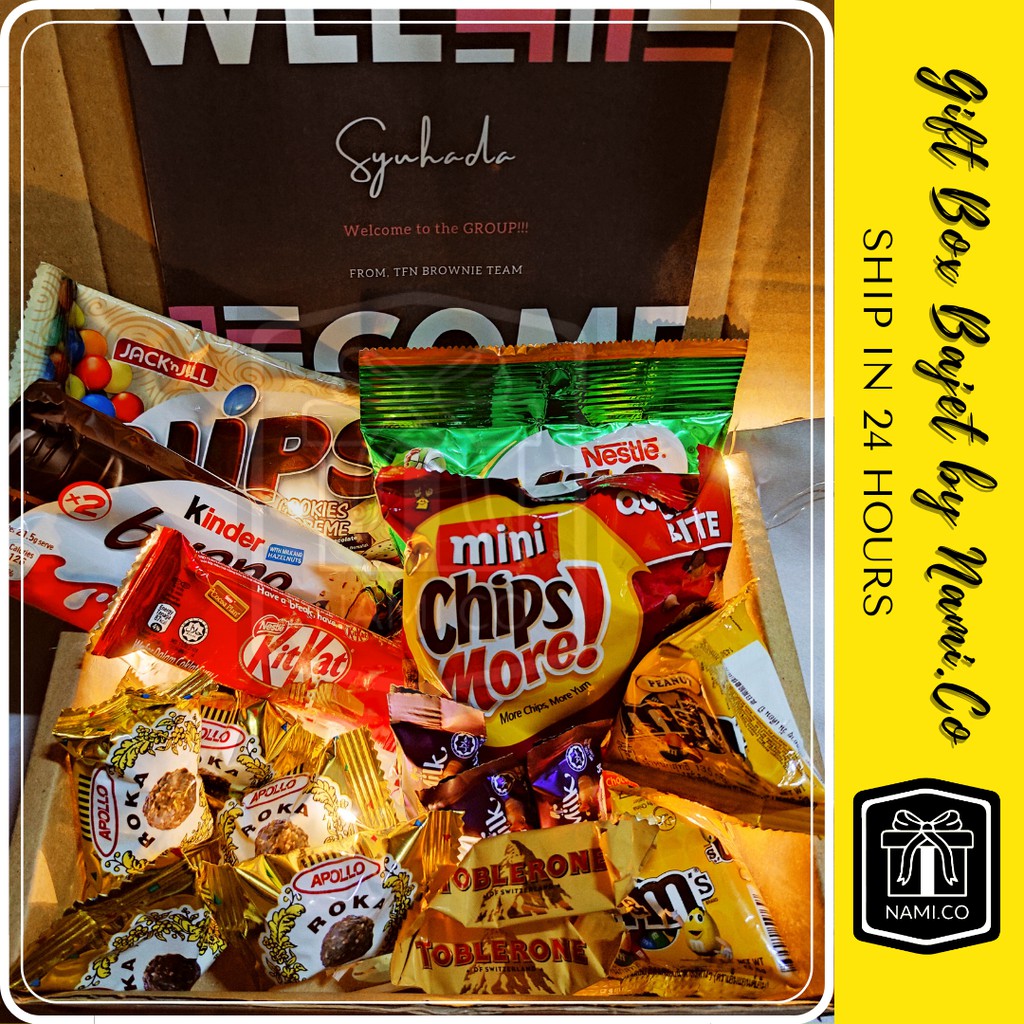 (SHIP IN 24H) GIFT BOX RM5 / GIFT BOX BAJET / CHOCO BOX / SUPRISE BOX ...