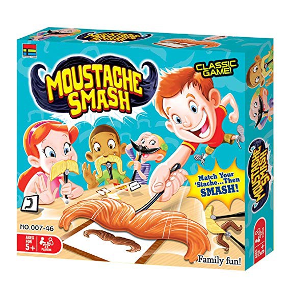 Moustache Match Smash Board Game (Ready Stock) | Shopee Malaysia