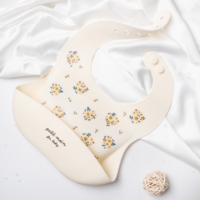 Baby Silicone Bibs Waterproof Adjustable BLW Led Weaning Mealtime ...
