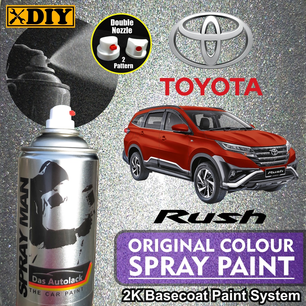 Toyota Rush Spray Paint For Touch Up All Original Factory Colours 400ml ...
