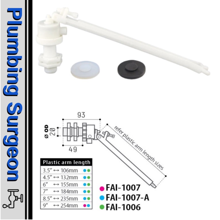 Toilet Pump Bathroom Valve Toilet Flush Tempat Duduk Tandas Jamban Set ...