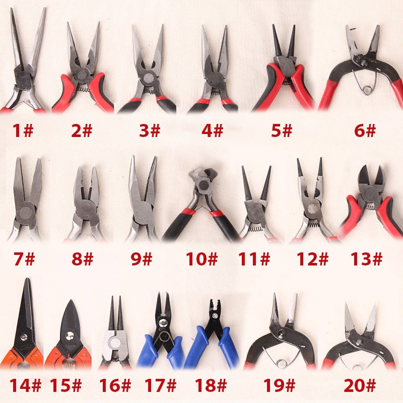 Multifunctional Diy Handmade Pliers Mini Vise Oblique Mouth Cutting ...