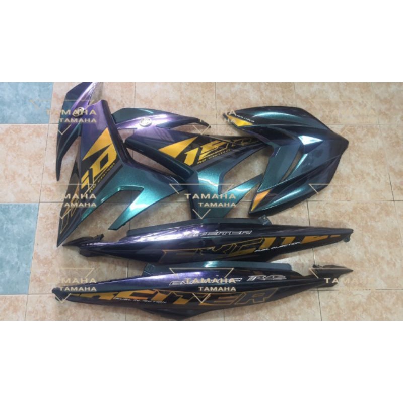 YAMAHA Y15 Y15zr V1 V2 Exciter gold chrome GALAXY SPECIAL EDITION ...