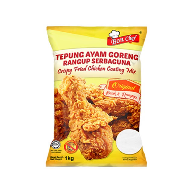 Bon Chef Fried Chicken Flour 200G & 1KG | Shopee Malaysia