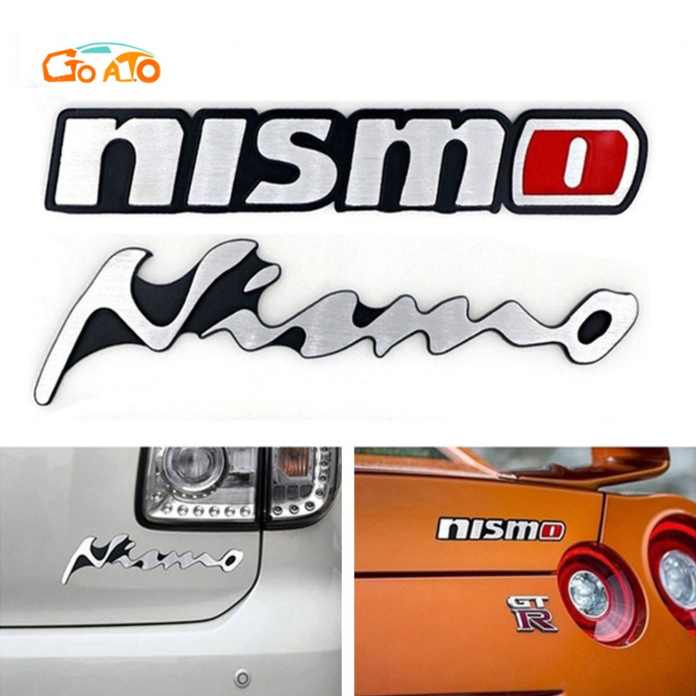 GTIOATO NISMO Metal Emblem Badge For Nissan Almera Grand Livina Sentra ...