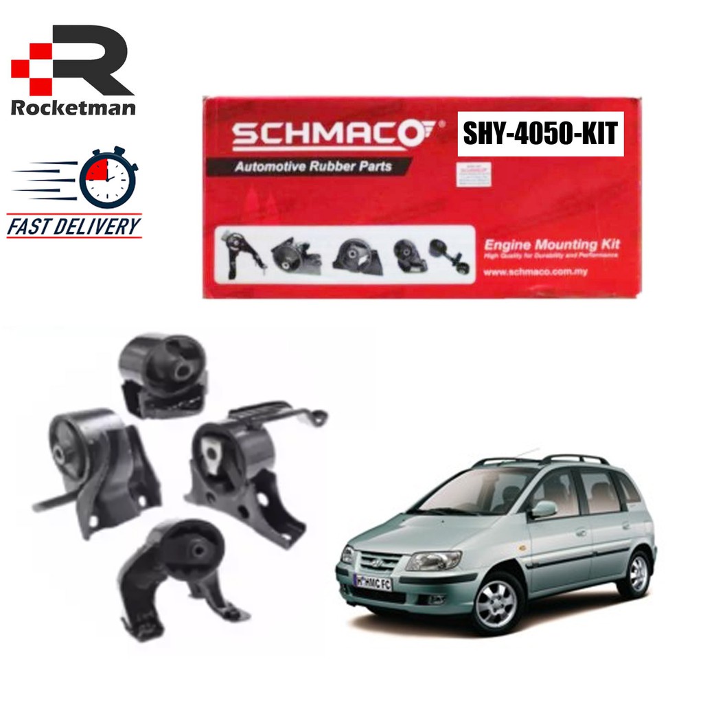SCHMACO ENGINE MOUNTING SET HYUNDAI MATRIX 1.6 (SHY-4050-KIT) | Shopee ...