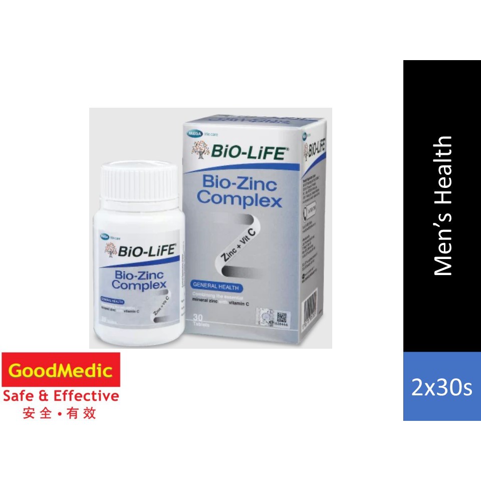 Bio-life Bio-Zinc Complex (2 x 30s/ 2 x 100s) | Shopee Malaysia