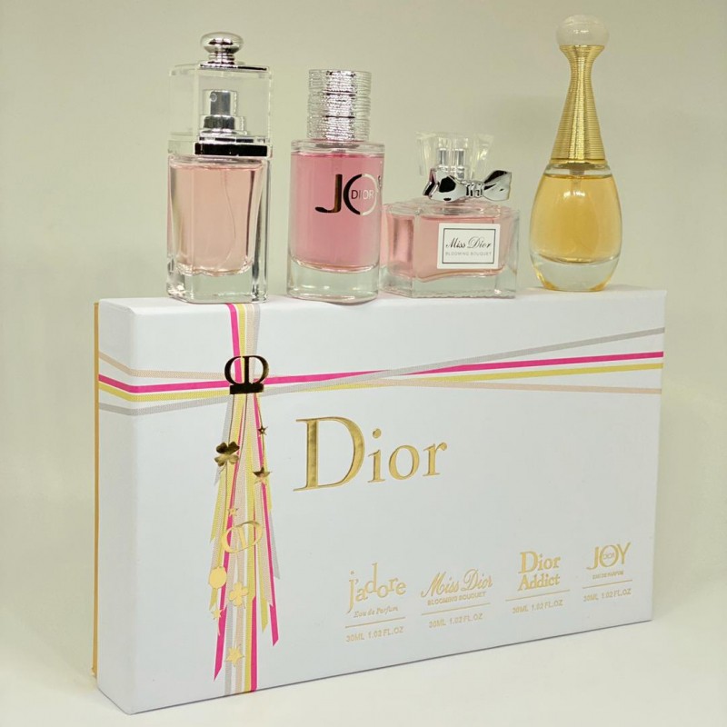 Limited Edition Dior Miniature Perfume Gift 4 in1 Set 30ml | Shopee ...