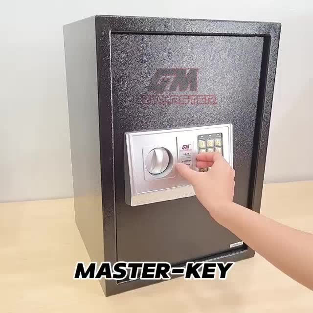 GEOMASTER Safety Box , Safe box , Document Safety Box / Digital Safety Box High -With Masterkey ...
