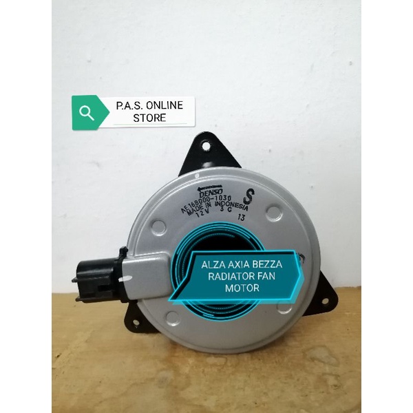 ALZA AXIA BEZZA RADIATOR FAN MOTOR DENSO | Shopee Malaysia