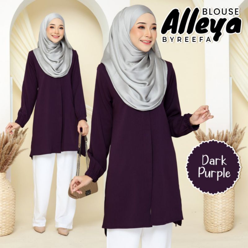 🌹🔥 READYSTOK BLOUSE VAKSIN ALLEYA S-3XL🔥🌹 | Shopee Malaysia