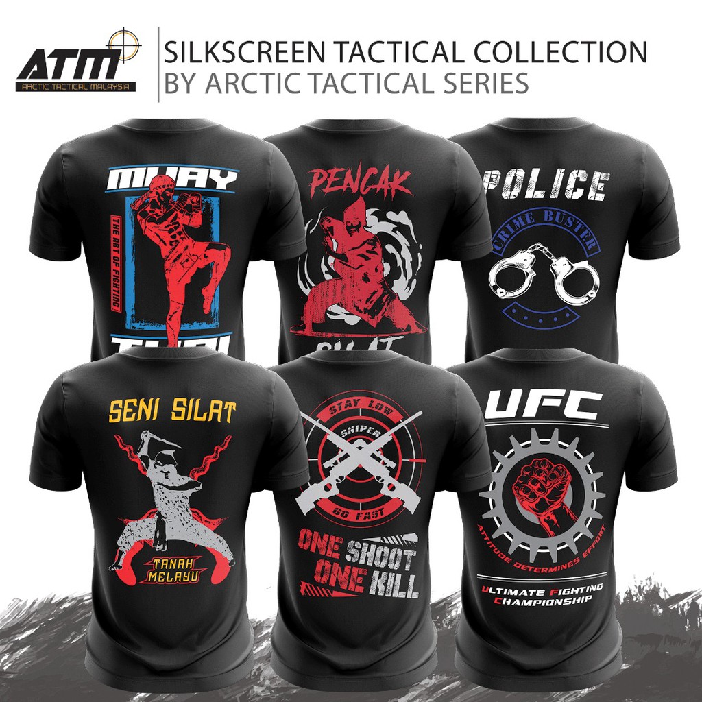 ARCTIC TACTICAL MALAYSIA t shirt baju taktikal microfiber jersey inner ...