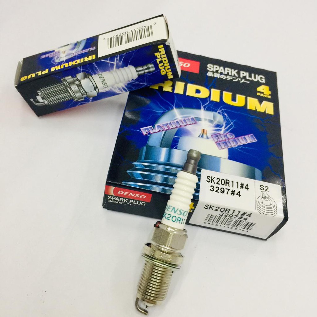 Spark Plug SK20R11 (4pcs) For Estima /Vellfire /Harrier/ Camry/ Altis ...