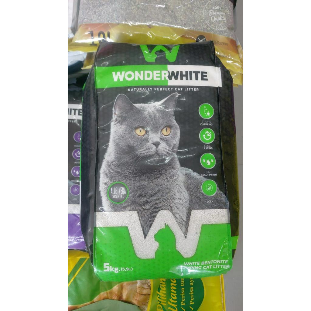 Wonder White Cat Litter 8.5L / 5Kg Pasir Kucing Murah Berkualiti - MADE ...