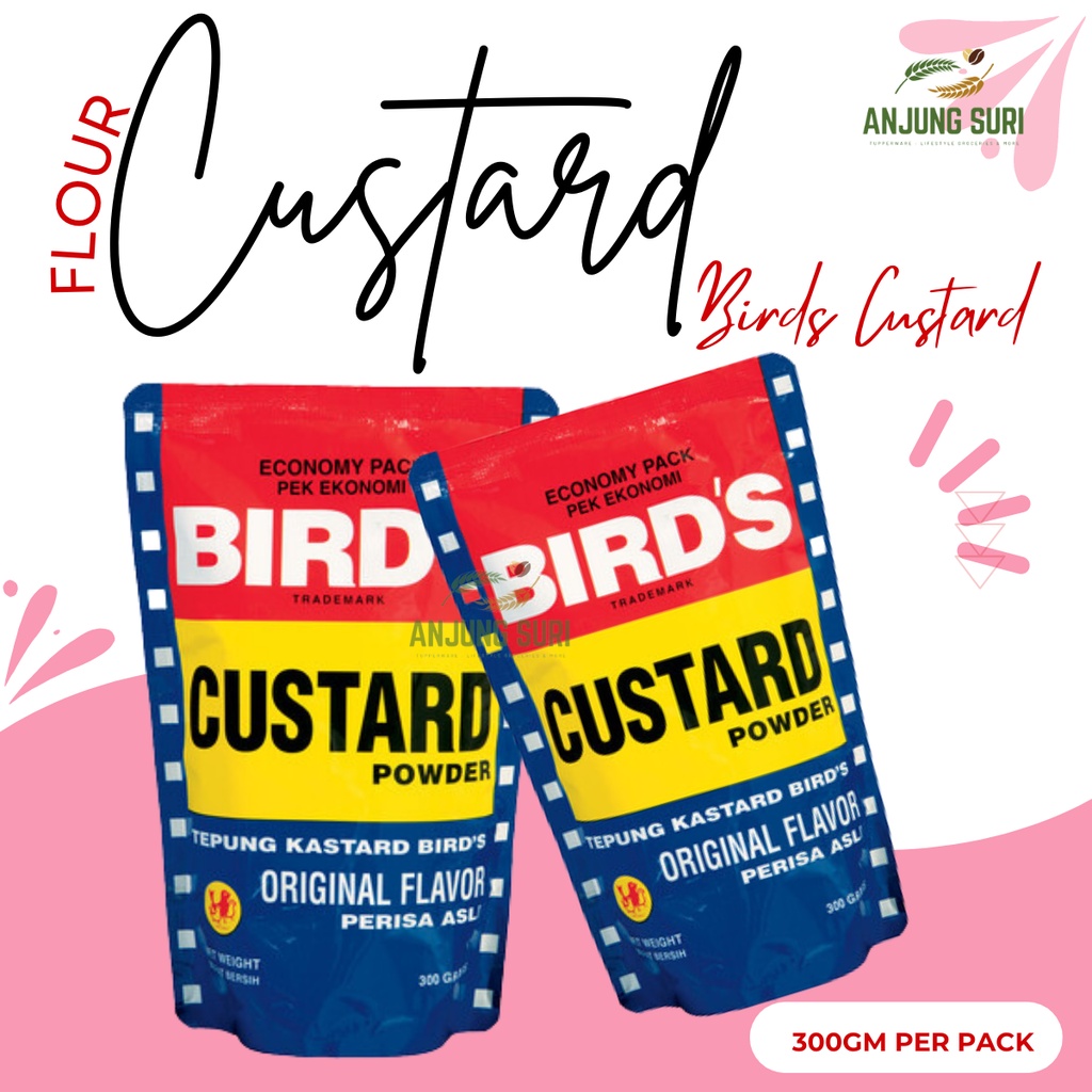 Tepung Kastard Jenama Bird's Custard Flour 300gm | Shopee Malaysia