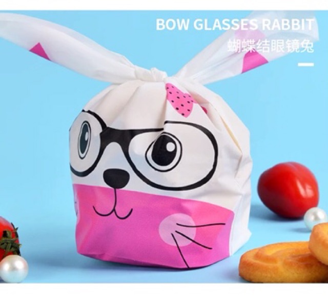 【50pcs 】M size 13.5x22cm Cute Goodies Opp Bag Doorgift Cookies ...