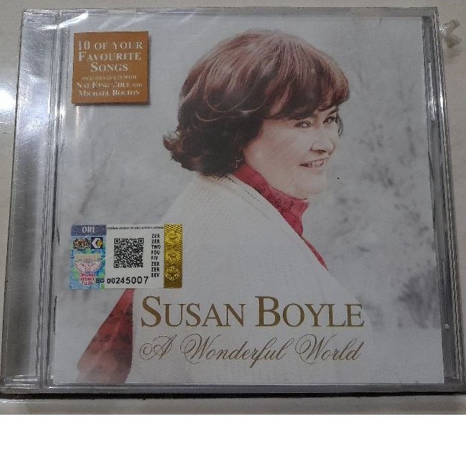 ,(CD,) SUSAN BOYLE- A WONDERFUL WORLD | Shopee Malaysia