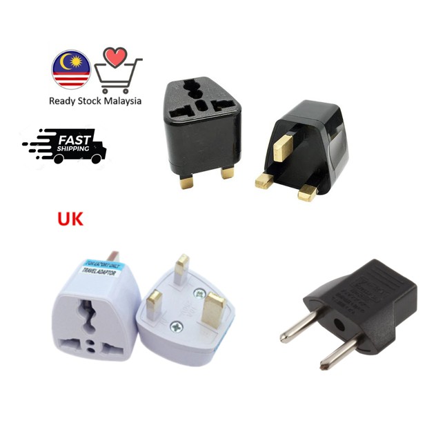 Universal Premium Multi Socket Travel High Amp Safe Pin Plug Converter ...