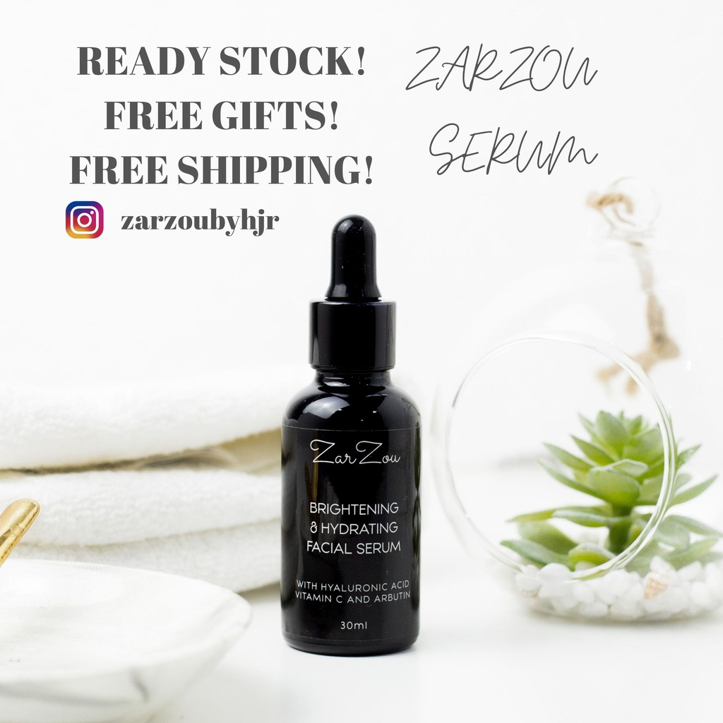 ZARZOU BRIGHTENING & HYDRATING FACIAL SERUM | Shopee Malaysia