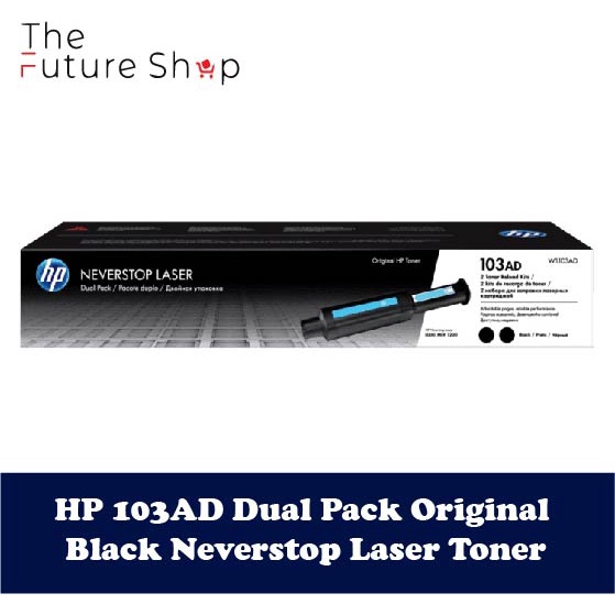 HP 103AD Dual Pack Black Original Neverstop Laser Toner | Shopee Malaysia