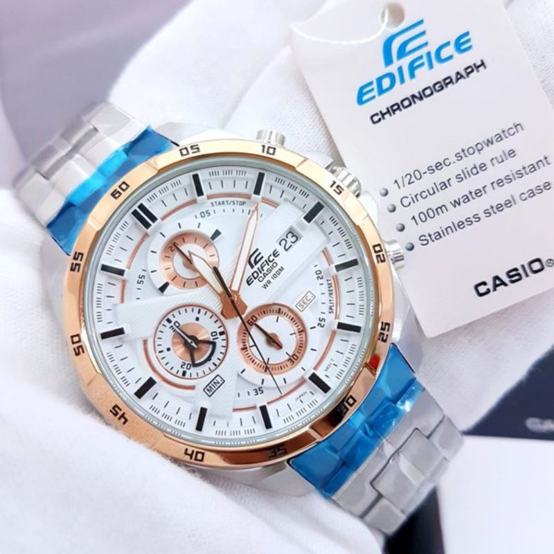 Casio Edifice EFR-556 Chronograph Stainless steel Watch For Men ...