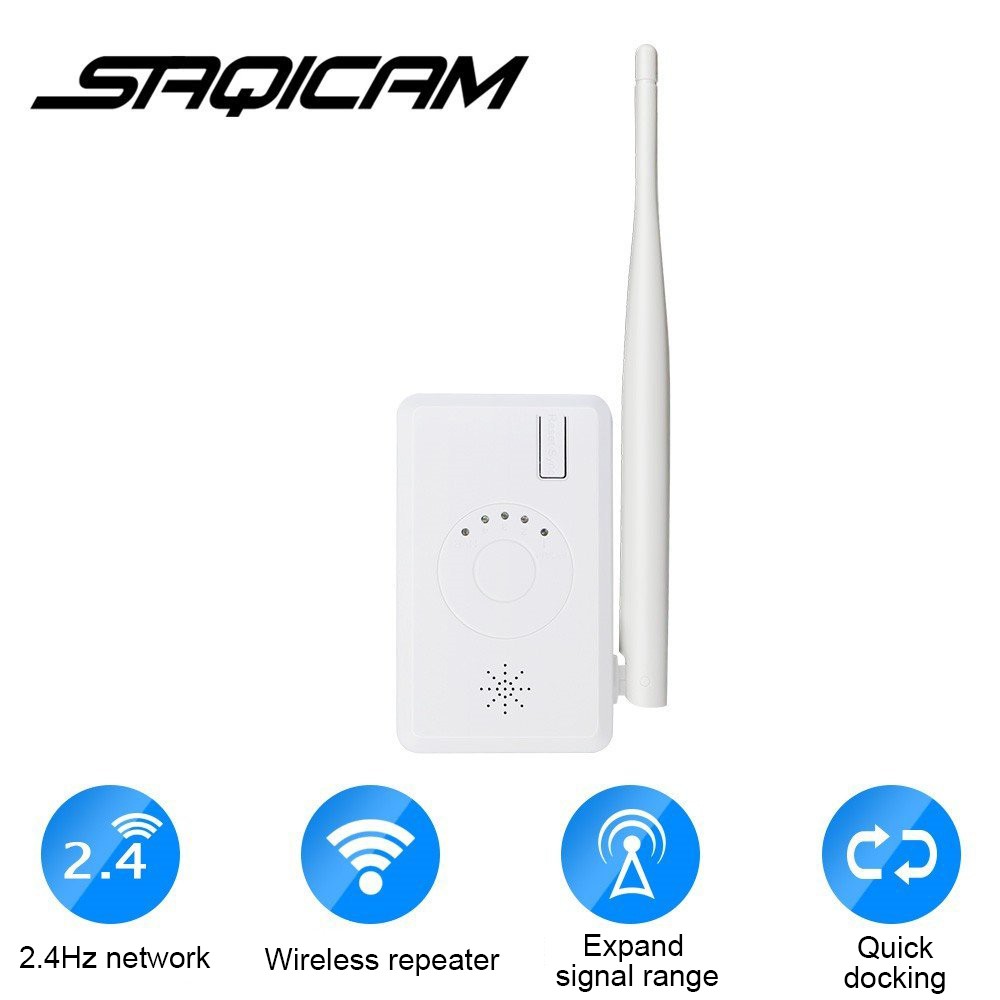 Saqicam WiFi Range Extender Repearter IPC Router For CCTV Wireless ...