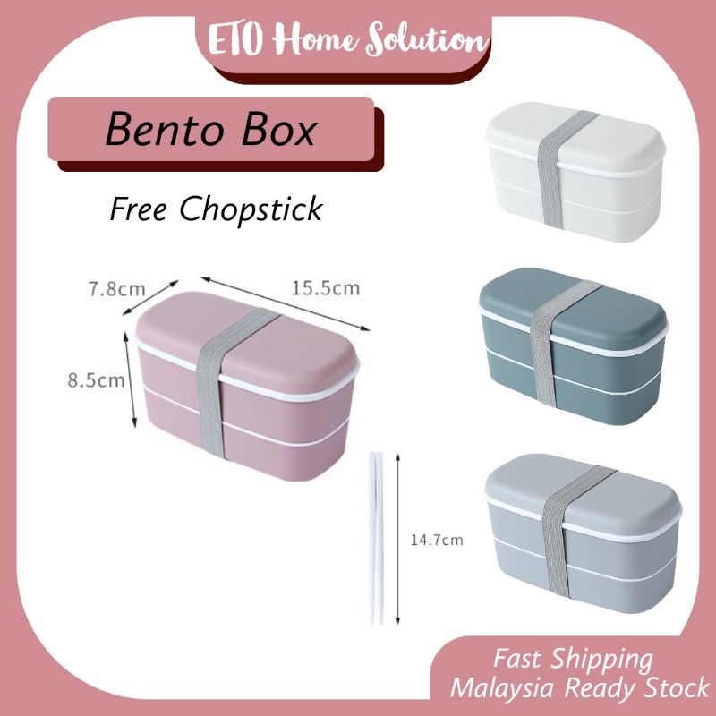 ETO Mini Bento Box PP Kids Lunch Box Bekal Makanan Bekas Makanan Kanak ...