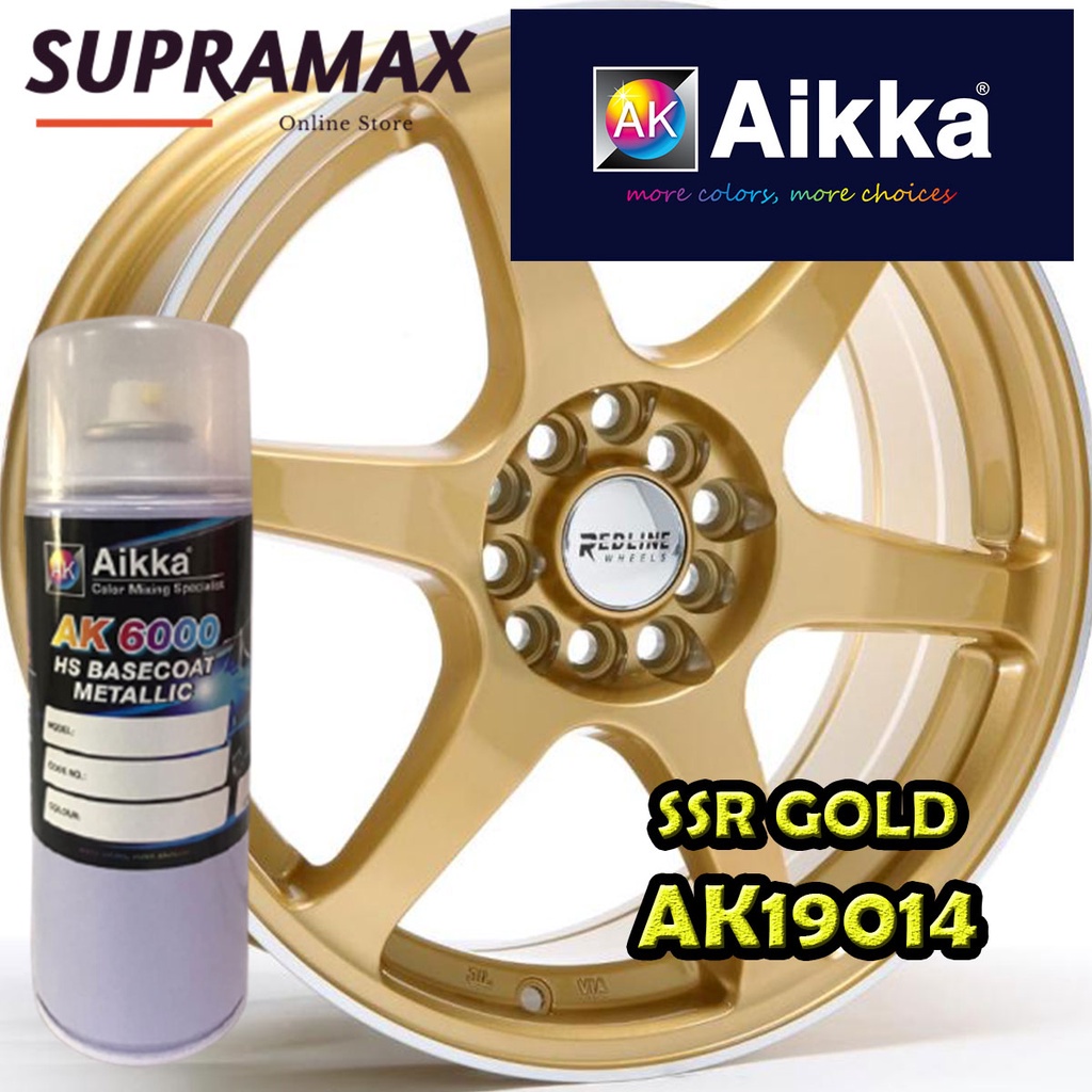 [Sport Rim Paint SSR GOLD WL49/AK19014] AIKKA Sport Rim 2K Paint DIY ...